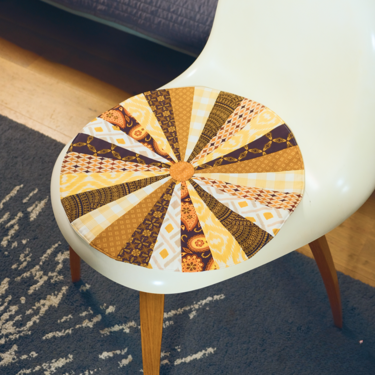 Chair Cushion Downloadable PDF Quilt Pattern | Mrs Quilty